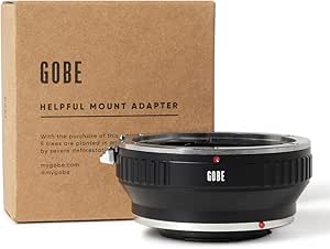 Amazon.com : Gobe Lens Mount Adapter: Compatible with Canon EOS (EF/EF ...