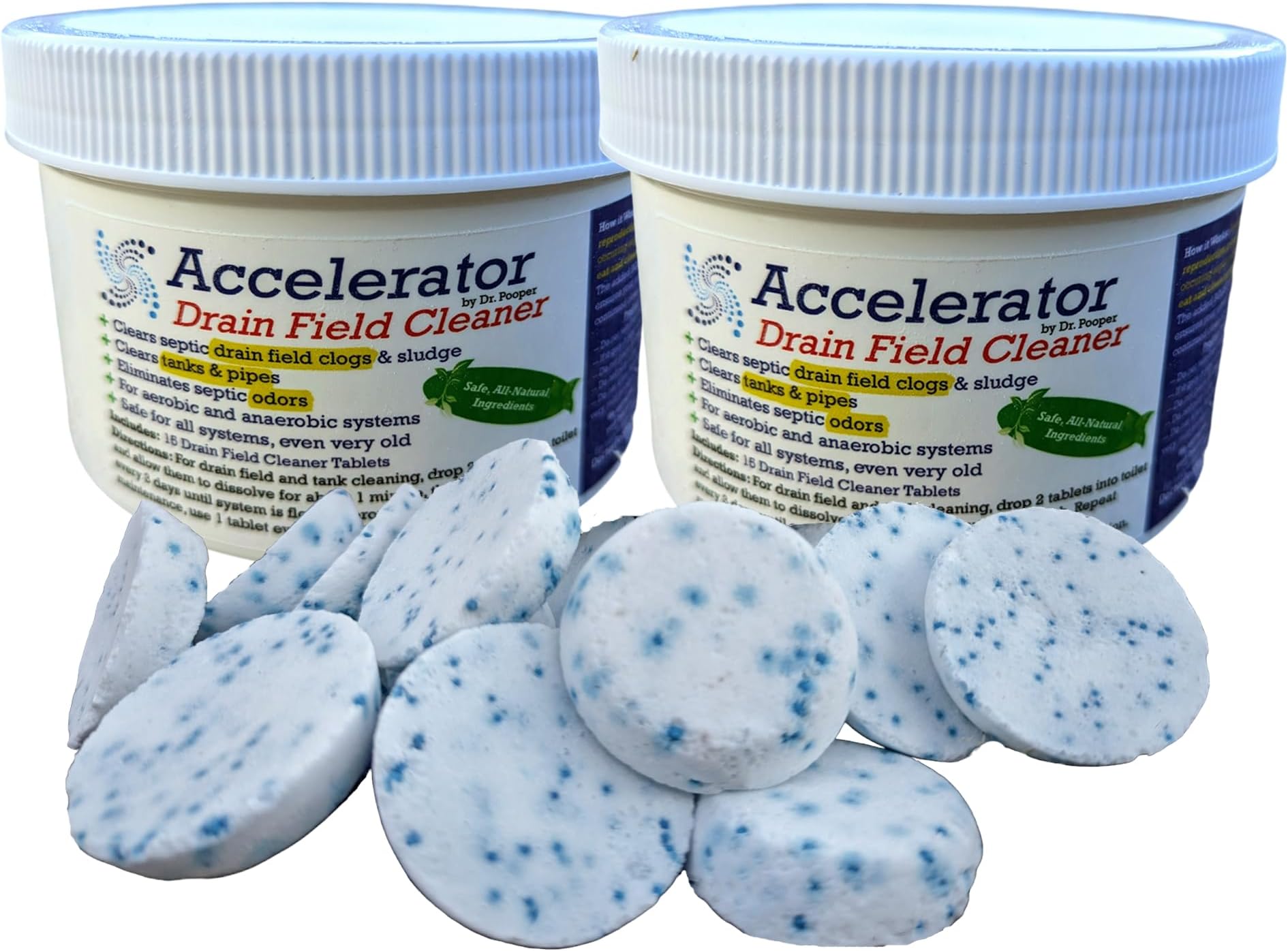 Amazon.com: SEPTIFIX Septic Tank Treatment Tabs - Live Aerobic Bacteria ...