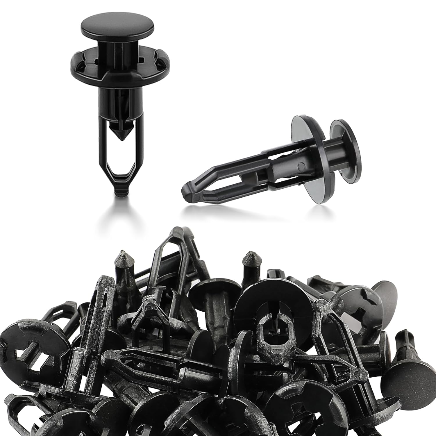 16 Pcs Plastic Retainer Clips Body Clips Bumper Push Fastener Rivet ...