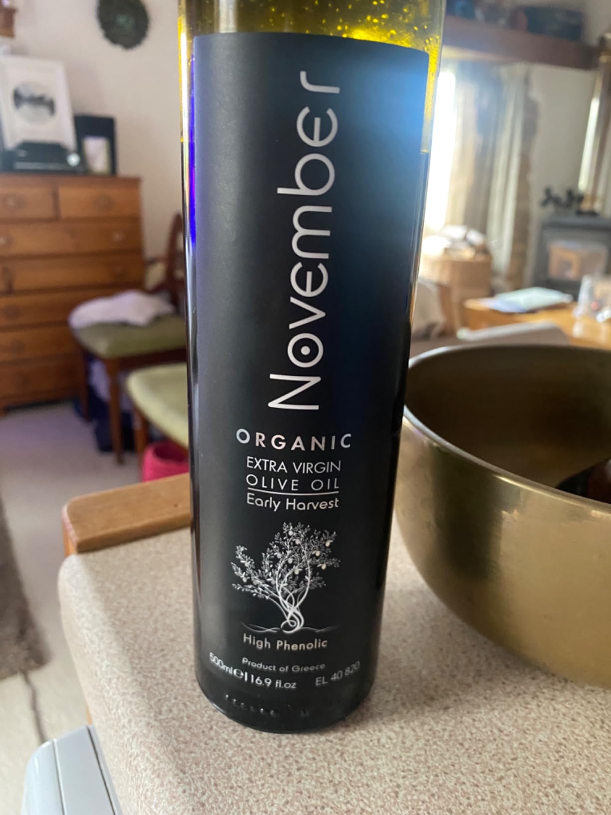 November Polyphenols organic olive oil - Early harvest - Fresh harvest ...