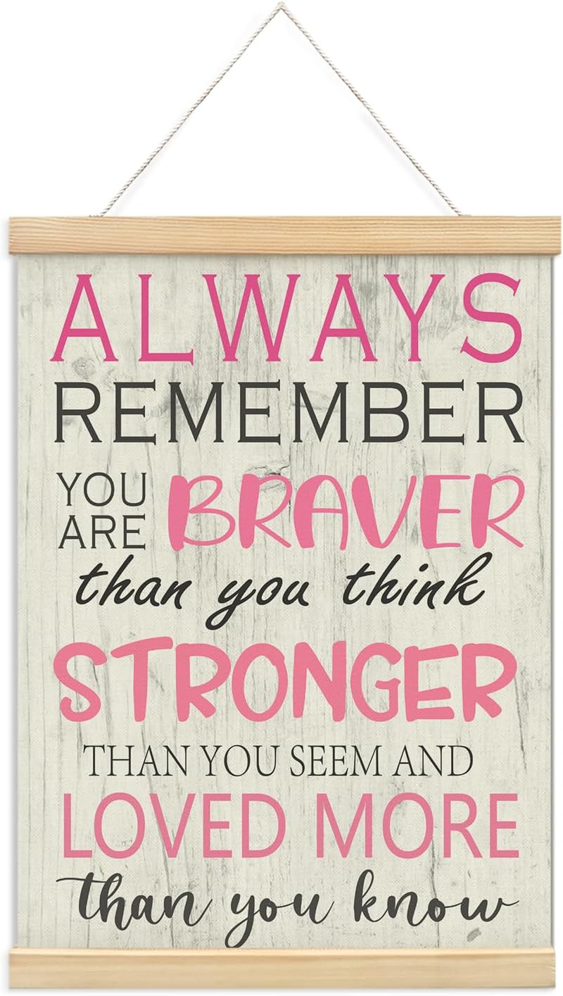Amazon.com: foedor Inspirational Quote Posters Hanger Frame,You Are ...