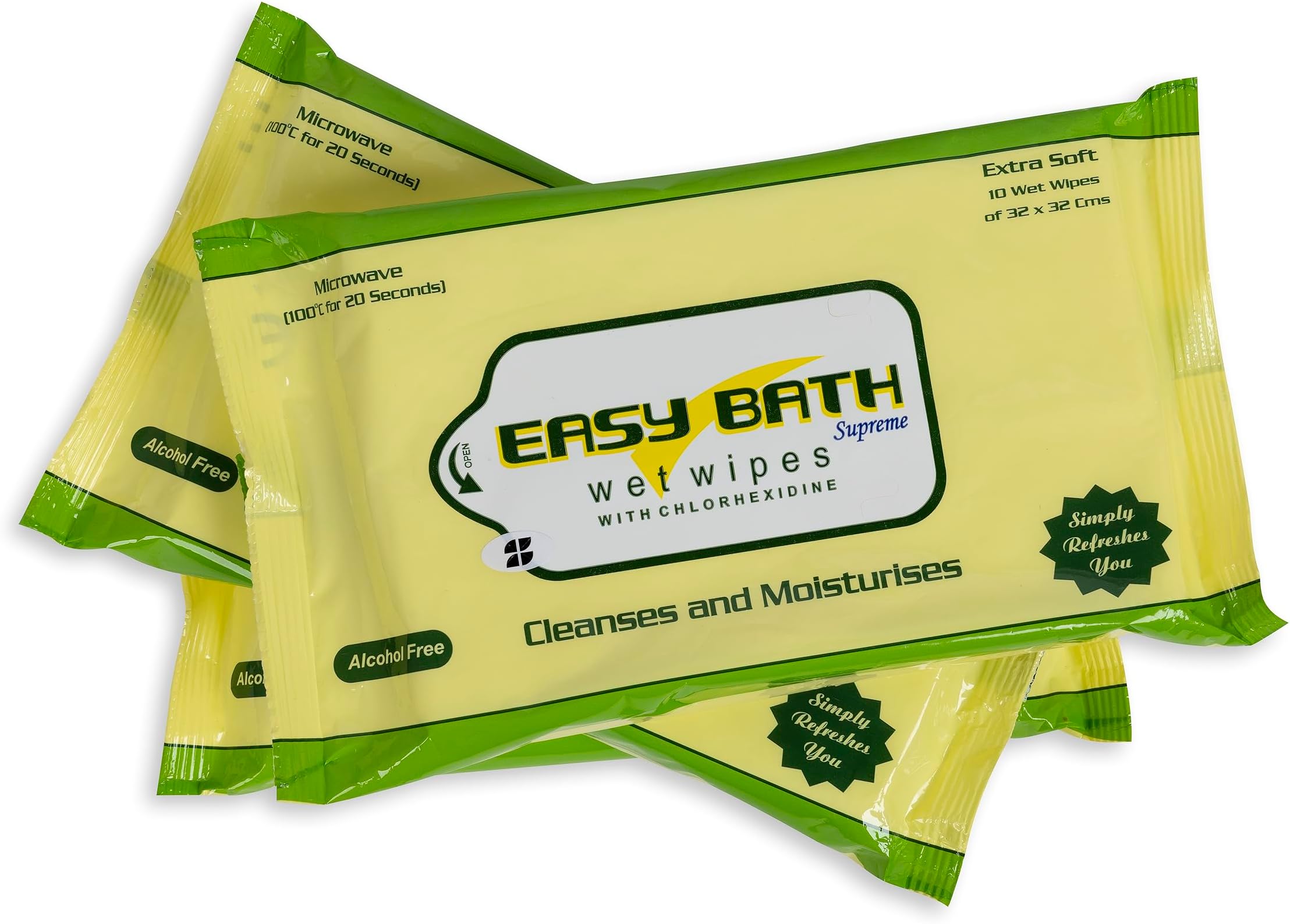 Amazon.in: Buy Easy Bath Wipes Wet Wipe | Enriched with Aloe Vera | Wet ...