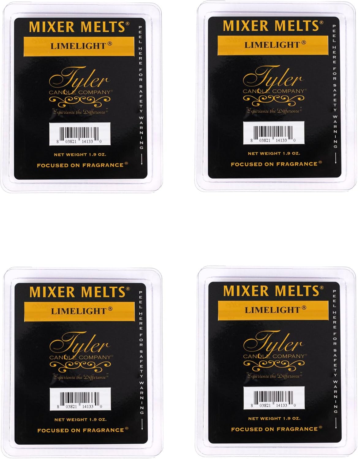 Amazon.com: Tyler Candle Company Limelight 1.9 Ounce Scented Mixer Wax ...