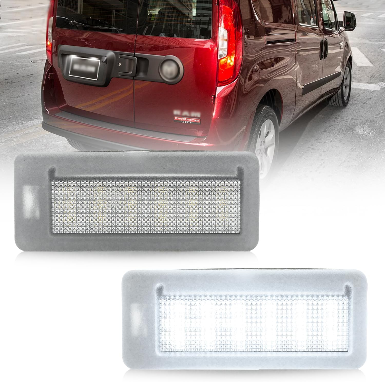 Amazon.com: LED License Plate Lights Replacement for 2015-2022 Ram ...