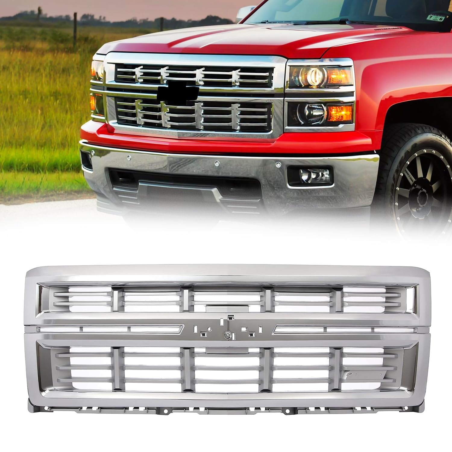 2014 Chevy Silverado Grille 2014 Chevrolet Silverado 1500 Review: