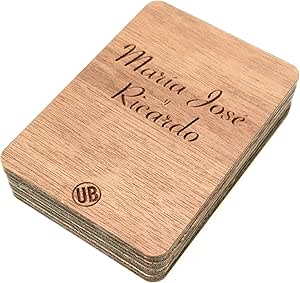 5 Cajas De Triplay C/Iman Para Usb Recuerdo Boda Xv Fiesta : Amazon.com ...