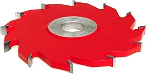 Freud UP183 1/2-Inch 12-Wing Groove Cutter for Shaper, 1-1/4 Bore ...