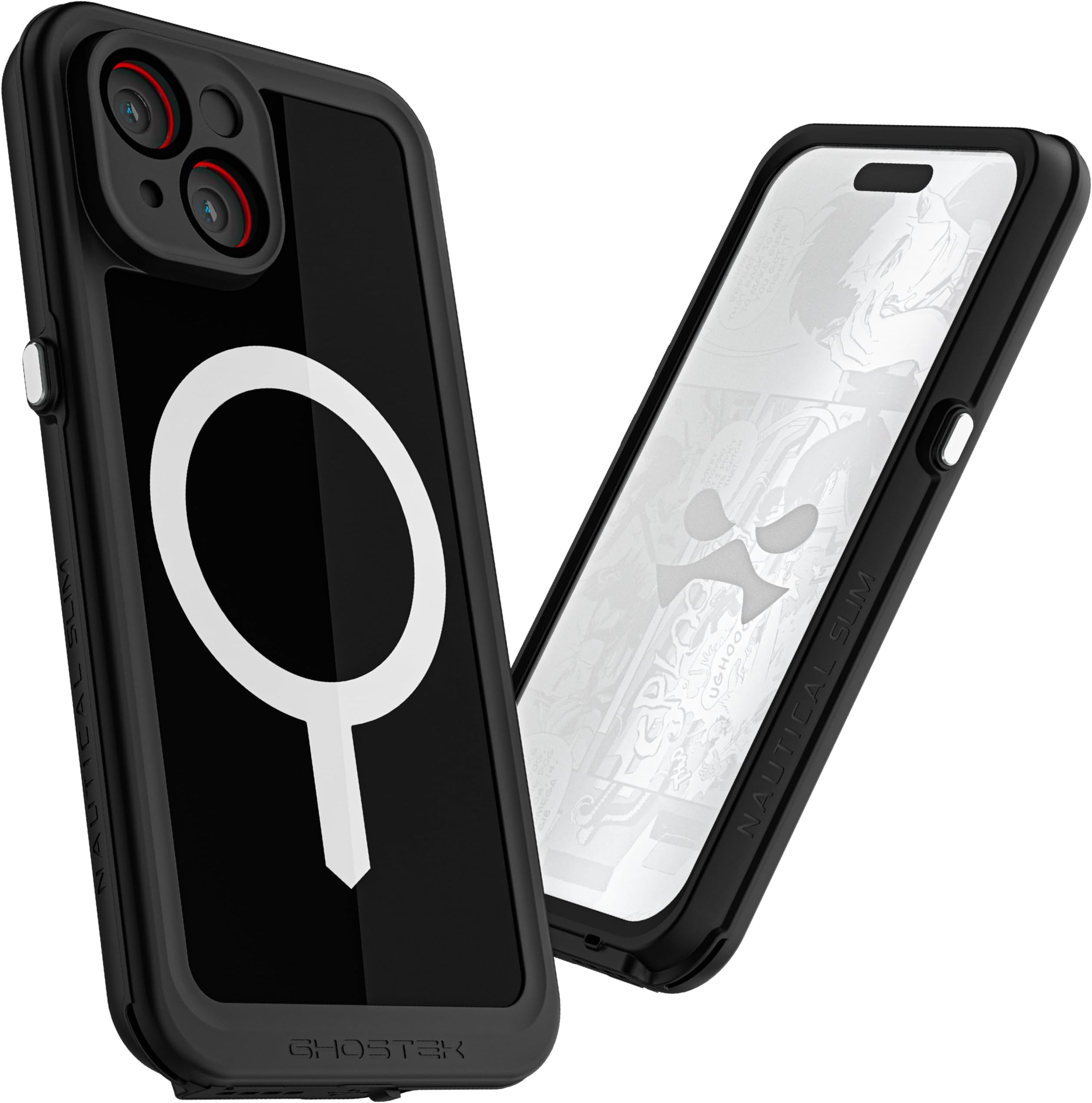 Amazon.com: Ghostek Nautical Slim iPhone 15 Pro Waterproof Case - Built ...
