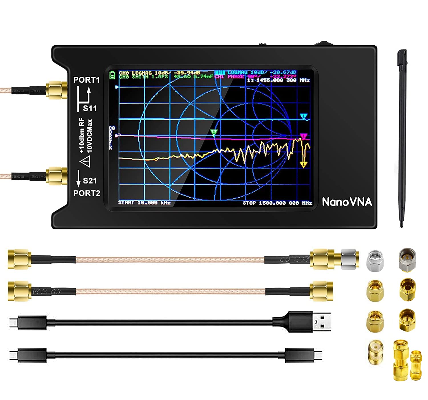 Snapklik.com : GOOZEEZOO NanoVNA-H4 Vector Network Analyzer