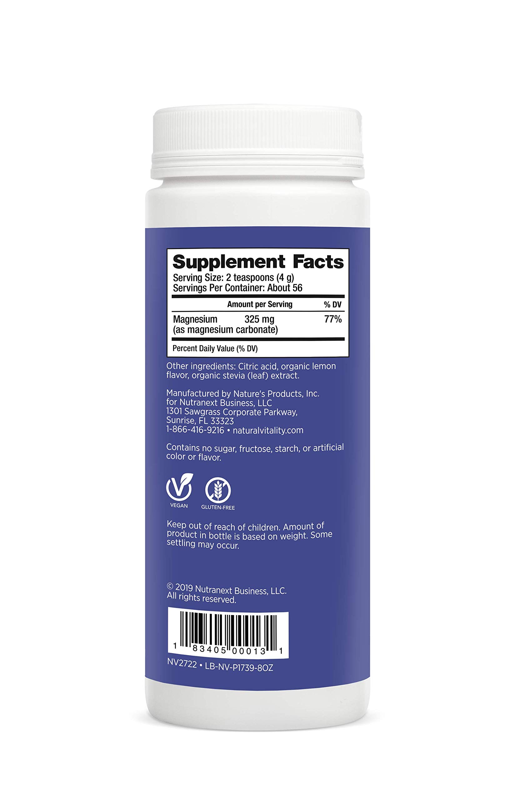 Snapklik.com : Natural Vitality Calm, Magnesium Citrate Supplement ...