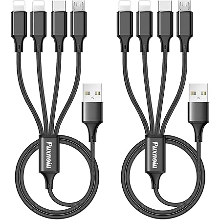 Amazon.com: Multi Charging Cable, 10ft 2Pack Multi Phone Charger Cable ...