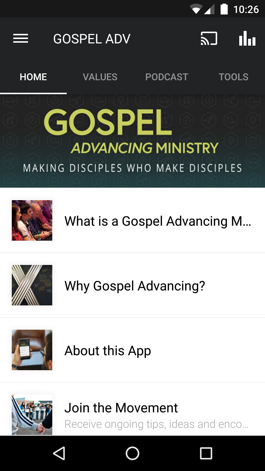 Gospel Advancing Ministry - App on Amazon Appstore