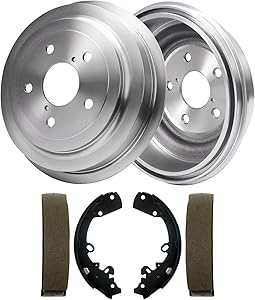 Amazon.com: Detroit Axle - Rear Brake Kit for 2005-2010 Dodge Dakota 2006-2009 Mitsubishi Raider ...