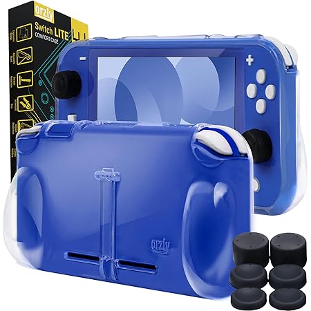 Amazon.com: Clear Case for Nintendo Switch Lite with Kickstand, Hard ...