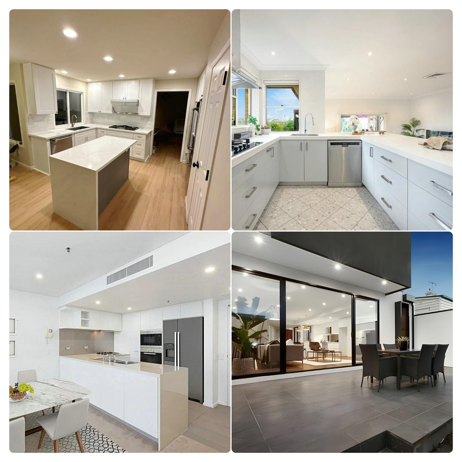 Snapklik.com : FORT 48 Pack New Construction Rough-in Plate Pre ...