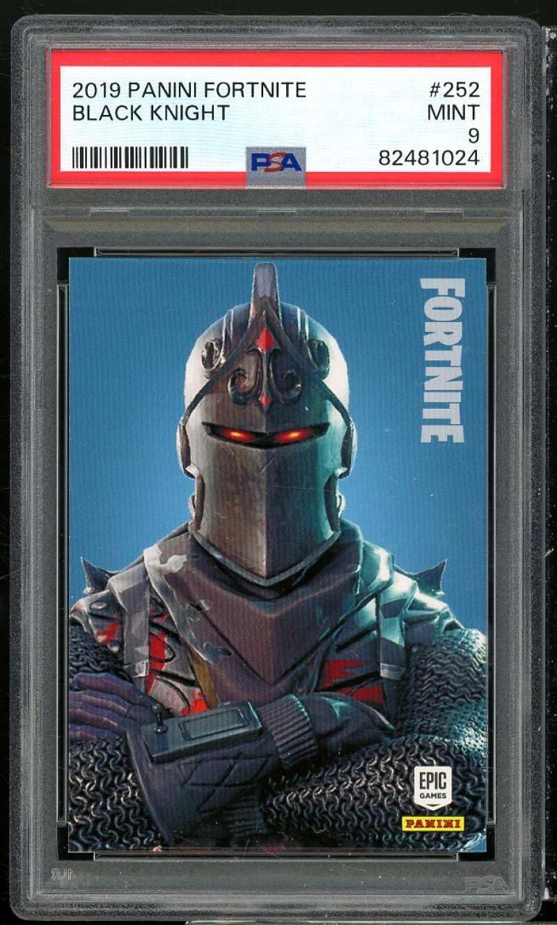 Amazon.com: Black Knight 2019 Panini Fortnite USA #252 PSA 9 ...