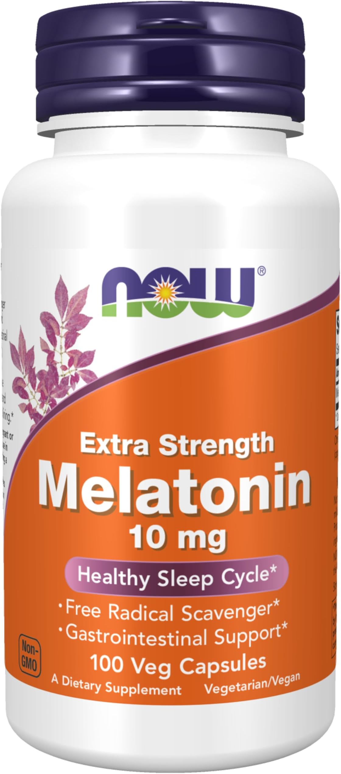 Amazon.com: NOW Foods Supplements, Melatonin 5 mg, Free Radical ...
