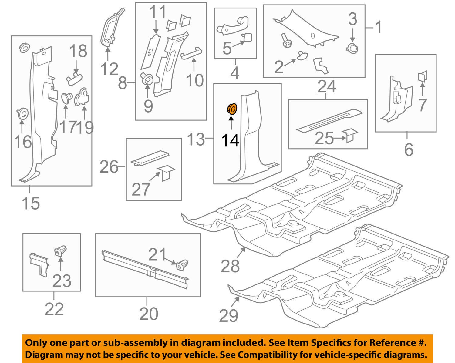 Amazon.com: GM Clip - Part# 11561654 : Automotive