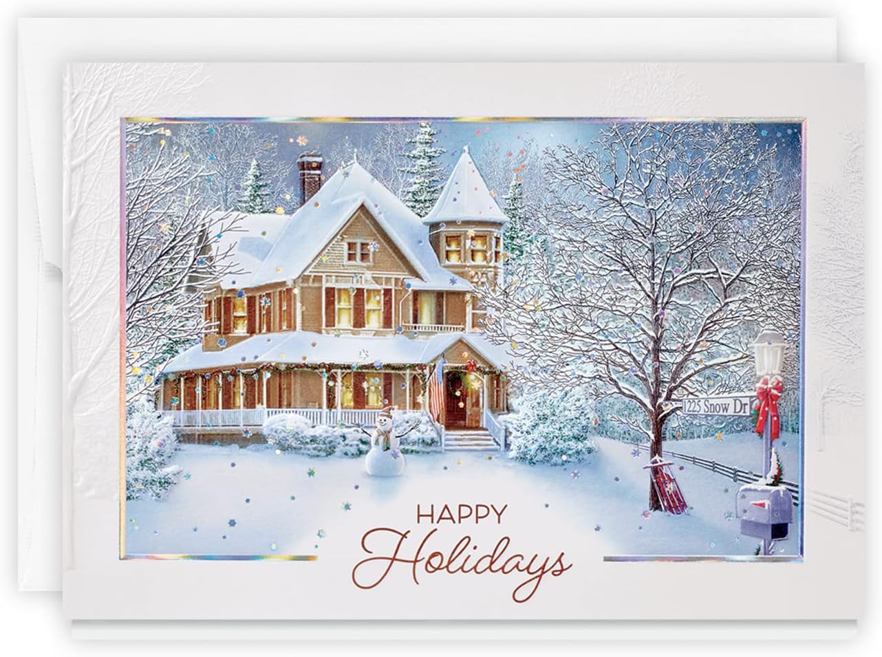 Amazon.com : The Gallery Collection, 25 Count Card Pack, Christmas ...