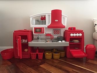 Amazon.com: Little Tikes Cook N Grow Kitchen , Red Small : Toys & Games