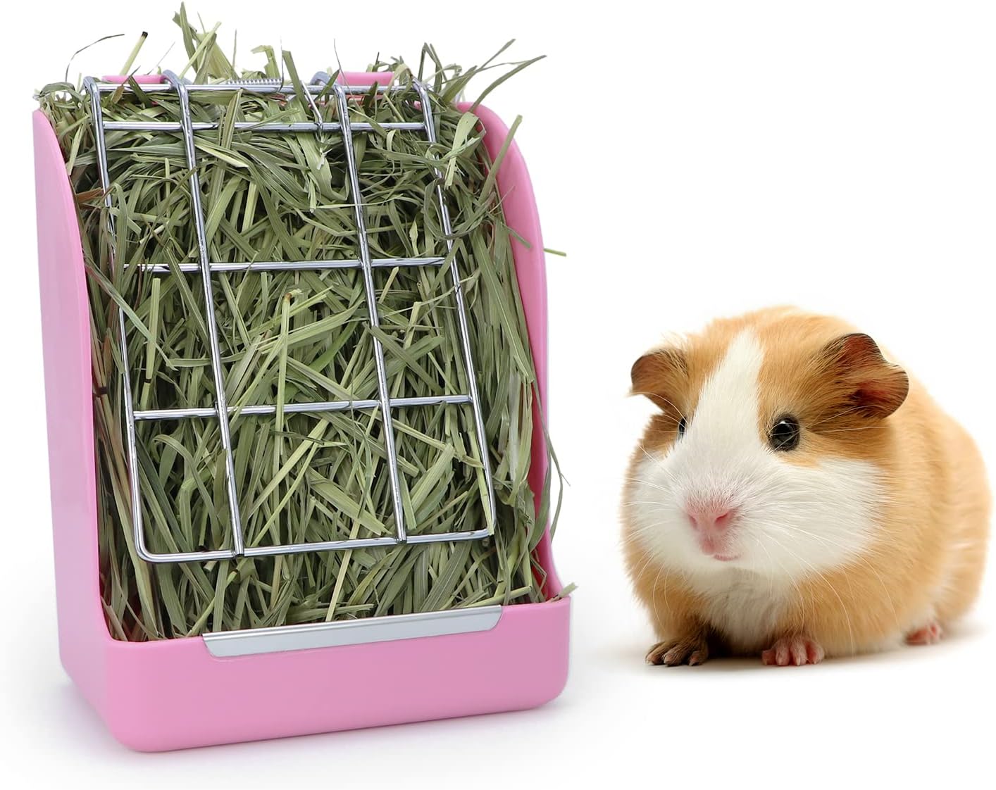 Amazon.com : Navaris Hay Feeder for Rabbit - Wood Hay Holder for Small ...