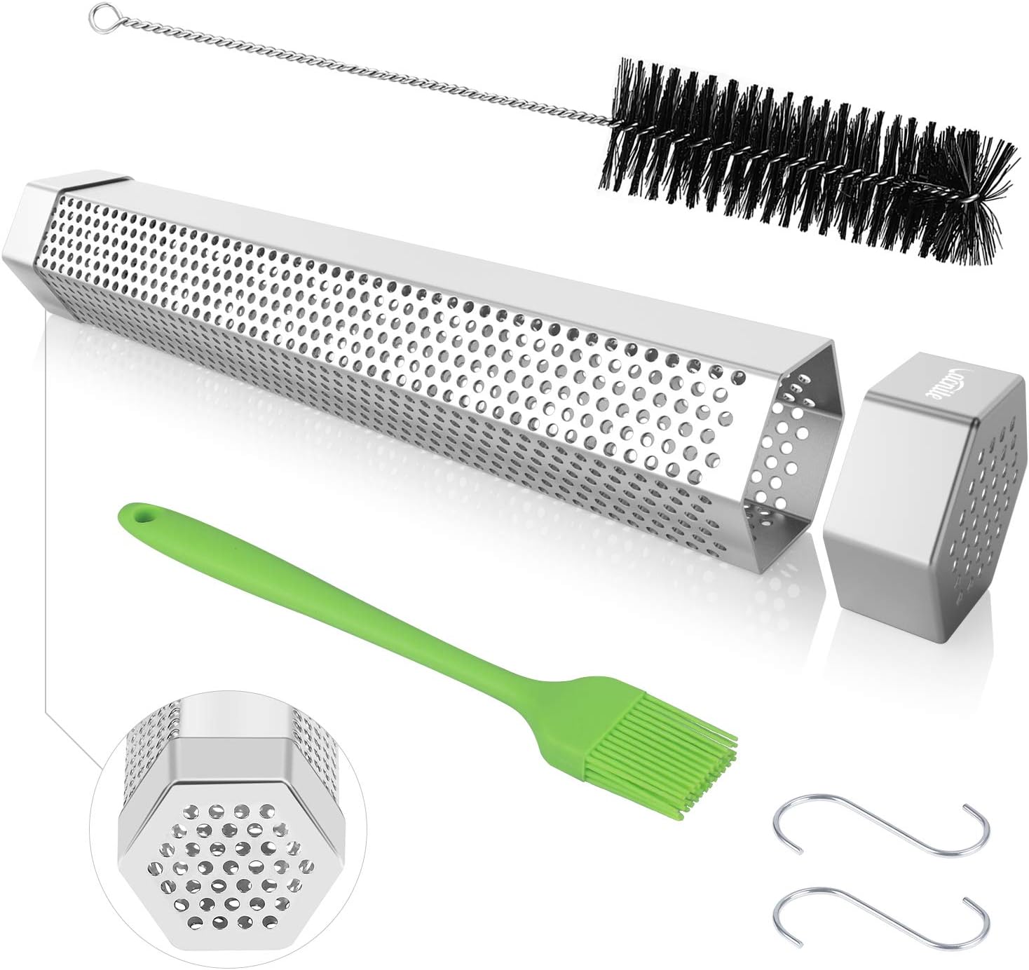 Amazon.com : Smoke Tubes for Pellets, VACNITE 12'' Pellet Smoker Tube ...