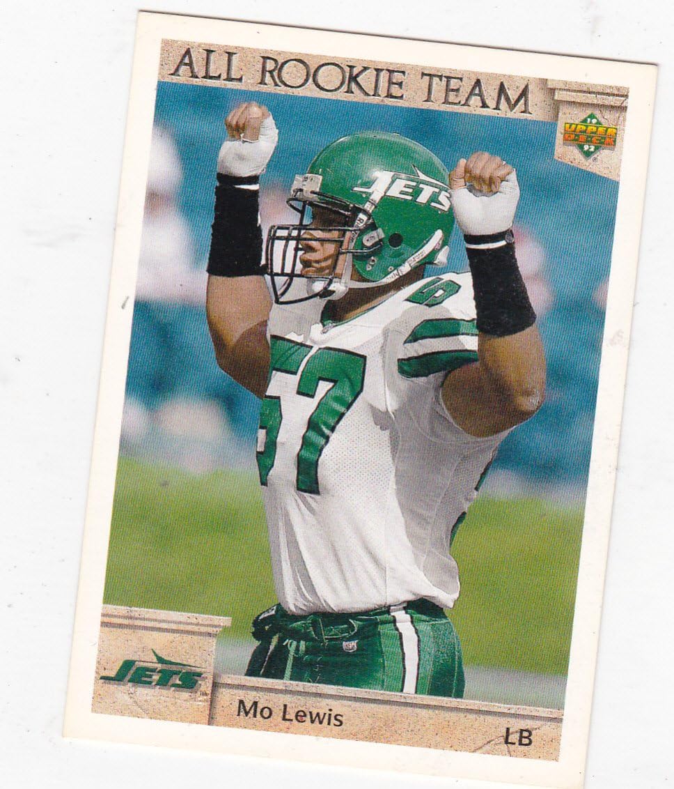 Amazon.com: Mo Lewis Football Card (New York Jets) 1992 Upper Deck ...