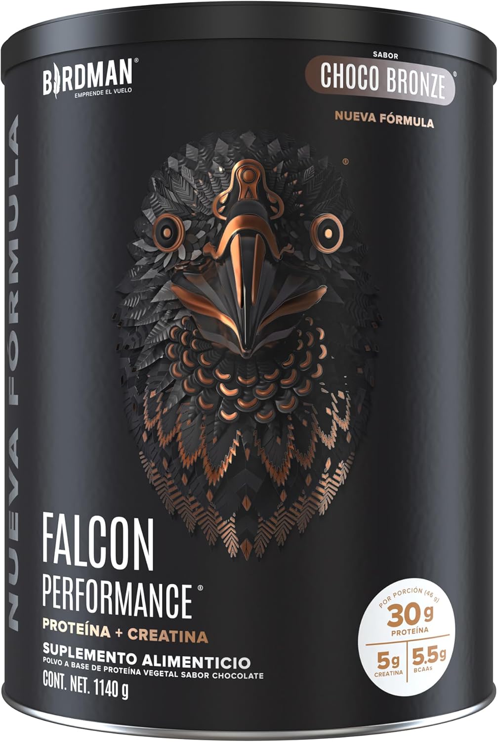 BIRDMAN Falcon Performance Proteína Vegana Premium | 30g Proteína, 5g ...
