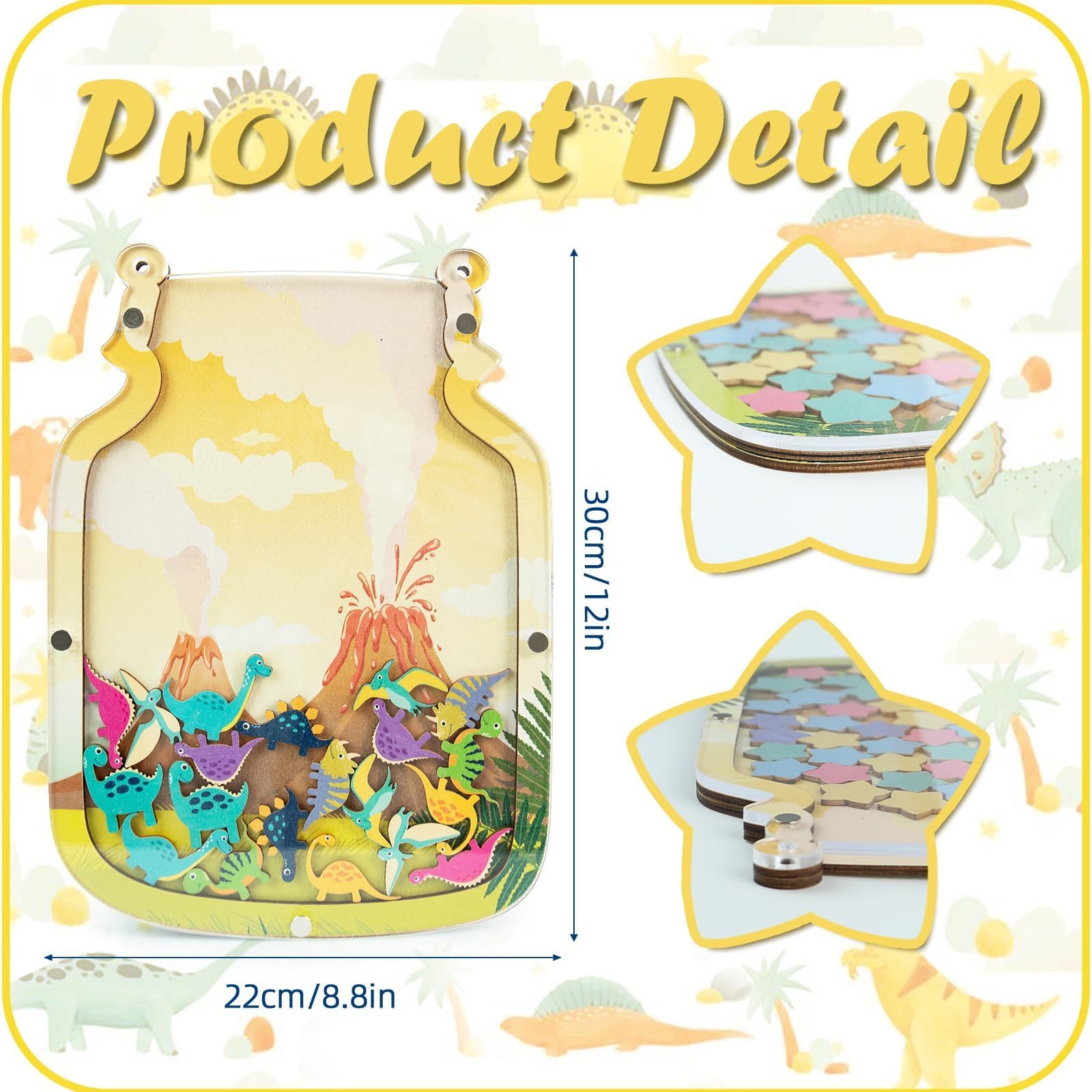 Snapklik.com : 102 Dinosaur Reward Jar For Toddlers Reward Chart For ...