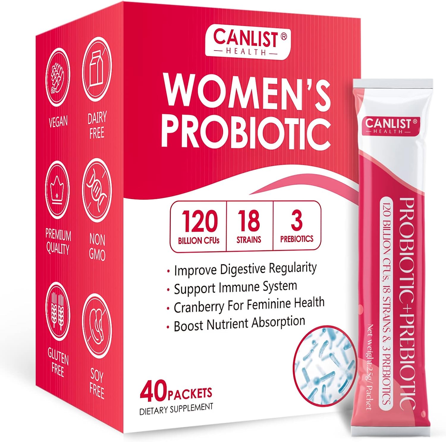 Amazon.com: Women's Probiotic Supplement for Improved Digestive and ...