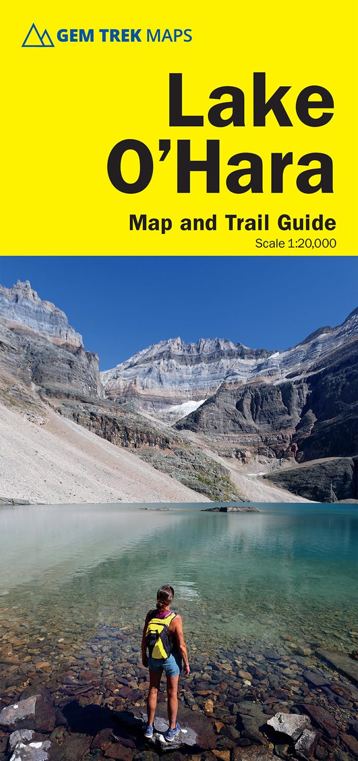 Lake O'Hara Map | Gem Trek Maps: Gem Trek Maps: 9781990161223: Amazon ...