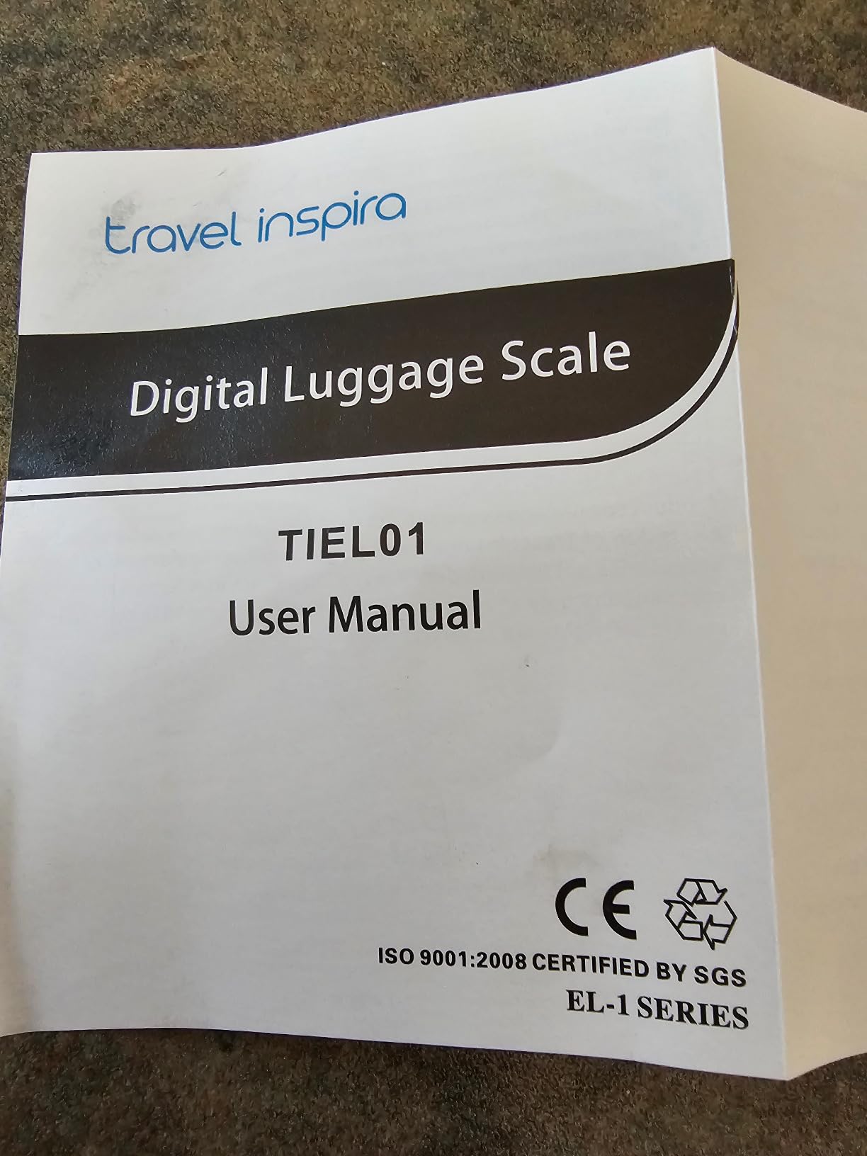 travel inspira Luggage Scale, Portable Digital Hanging Baggage Scale ...