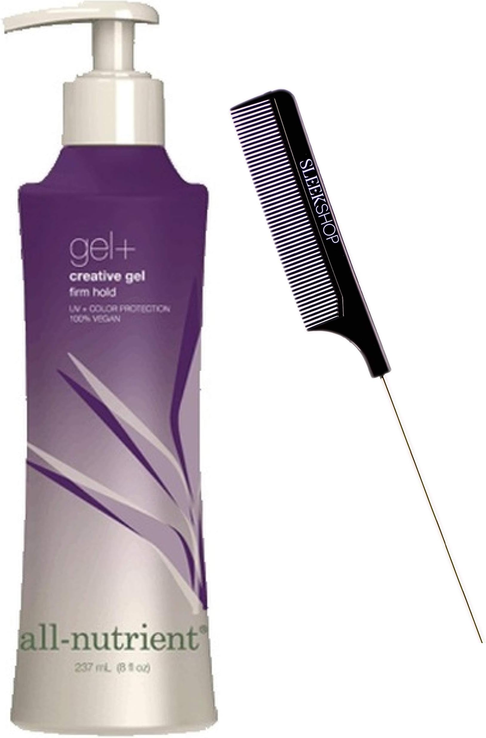 Amazon.com : All Nutrient Spray Gel Natural Styler - Flexible Hold 8.4 ...