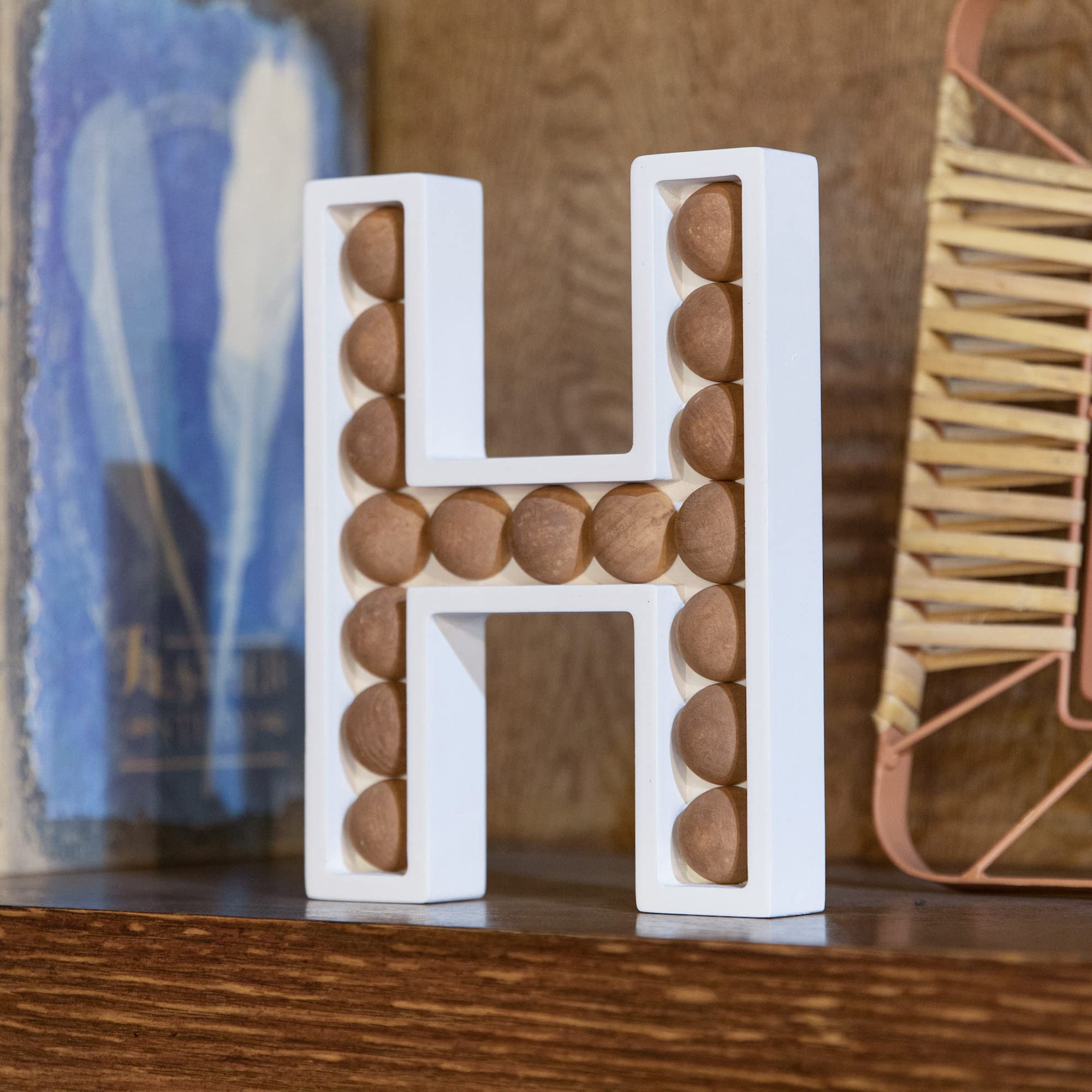 Amazon.com: COLLECTIVE HOME - Wood Letters for Wall Decor, Free ...