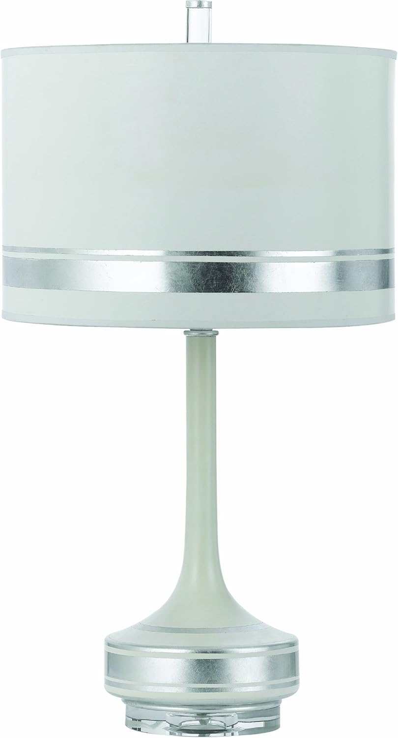 AF Lighting 8254-TL Darwin Table Lamp, White-Silver - Amazon.com