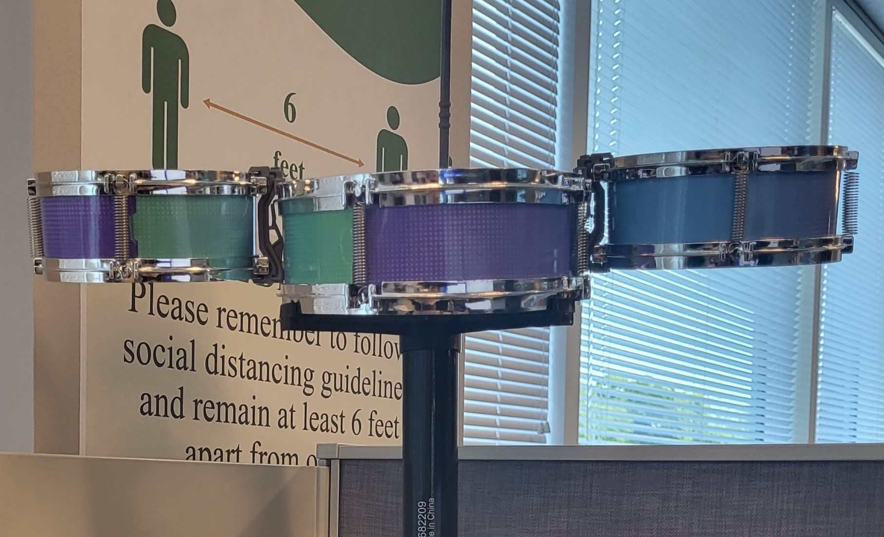 Amazon.com: Table Top Games Desktop Drum Set : Toys & Games