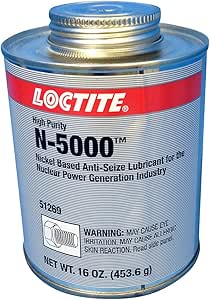 Loctite 51269 LB N-5000 High Purity Anti-Seize Brush Top Can, 1 lb ...