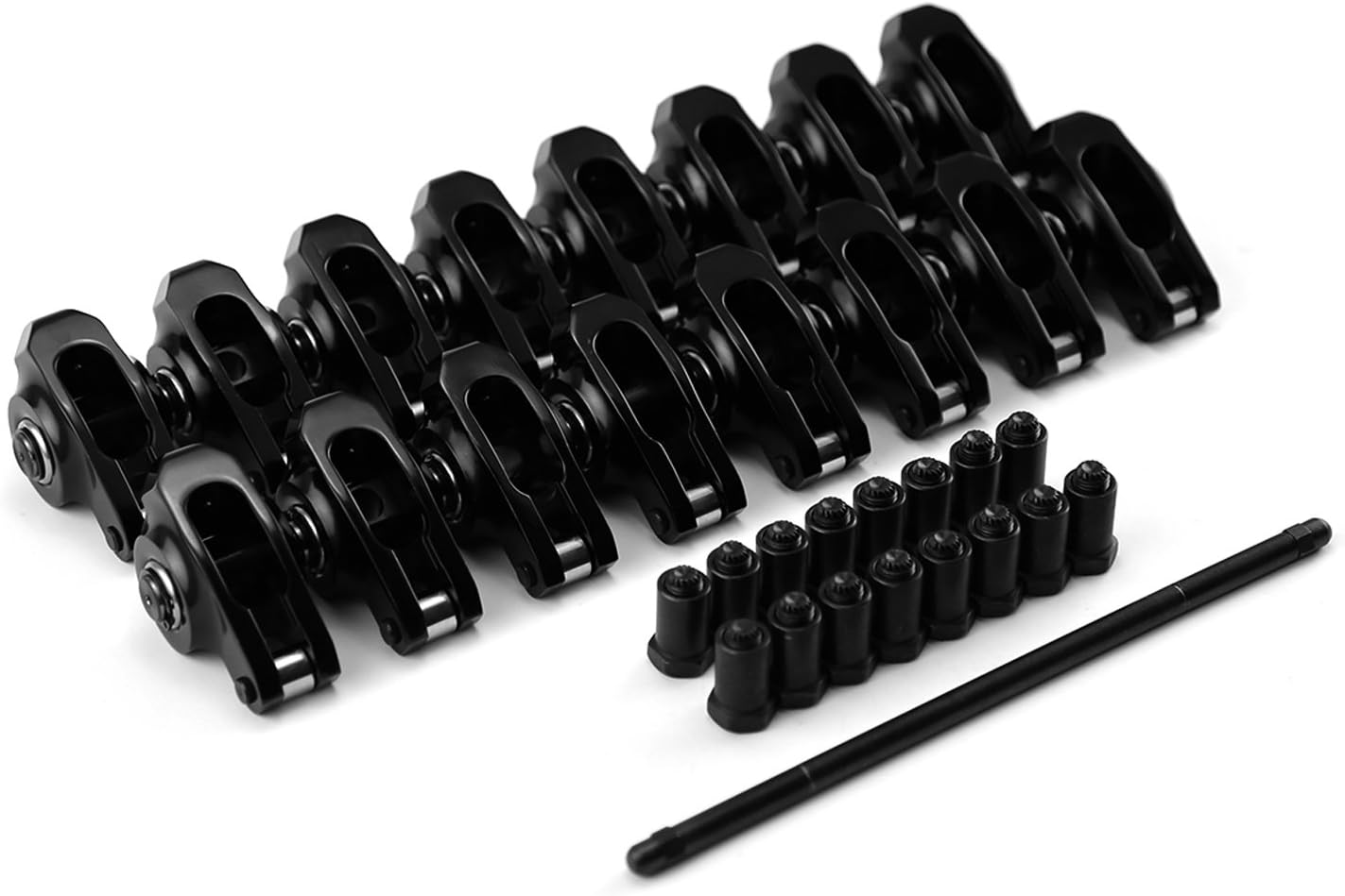 Amazon.com: Speedmaster 1-261-002 DNA Aluminum Roller Rocker Arm Set ...