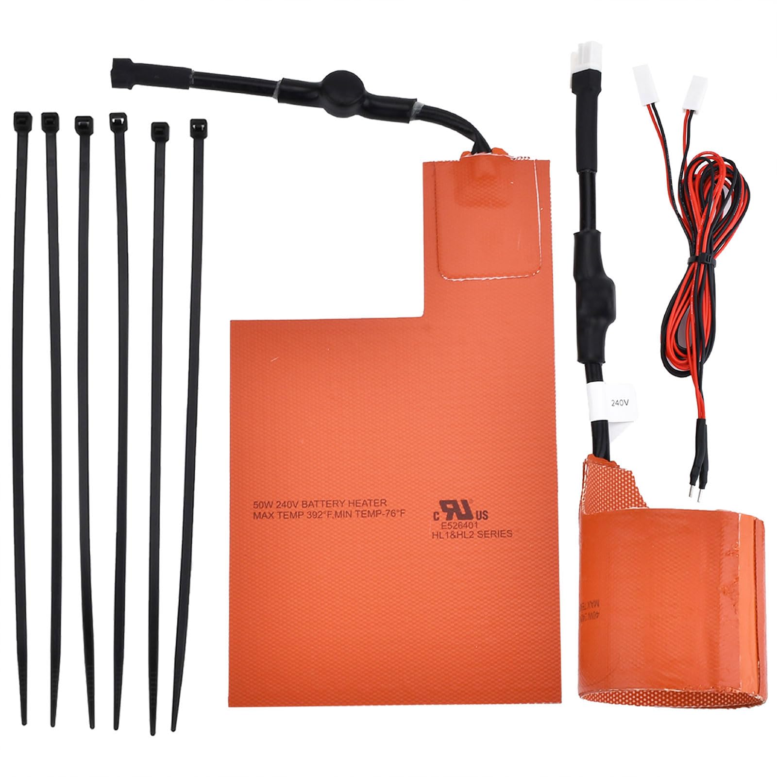 Amazon.com: REAXOAL Battery Heater Pad & Oil Heater Kit,Battery Heater ...