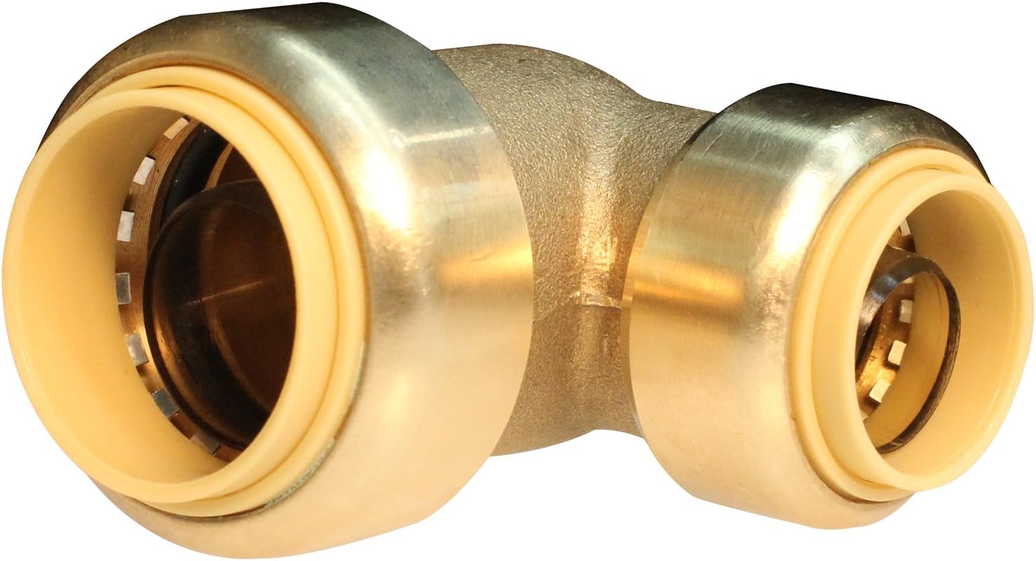 Amazon.com: Push Connect PC843 3/4-Inch Push by 1/2-Inch Push, Brass ...