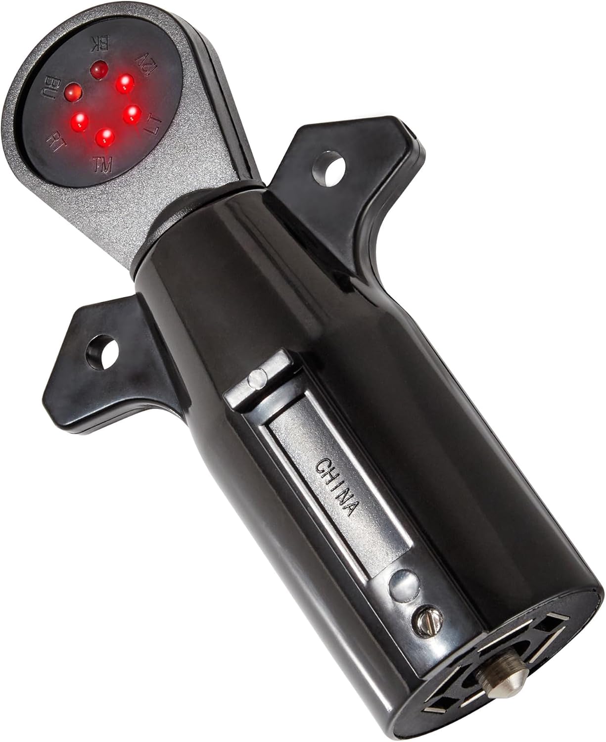 Amazon.com: Oyviny 7 Pin Trailer Plug Tester with Red LEDs Indicators ...