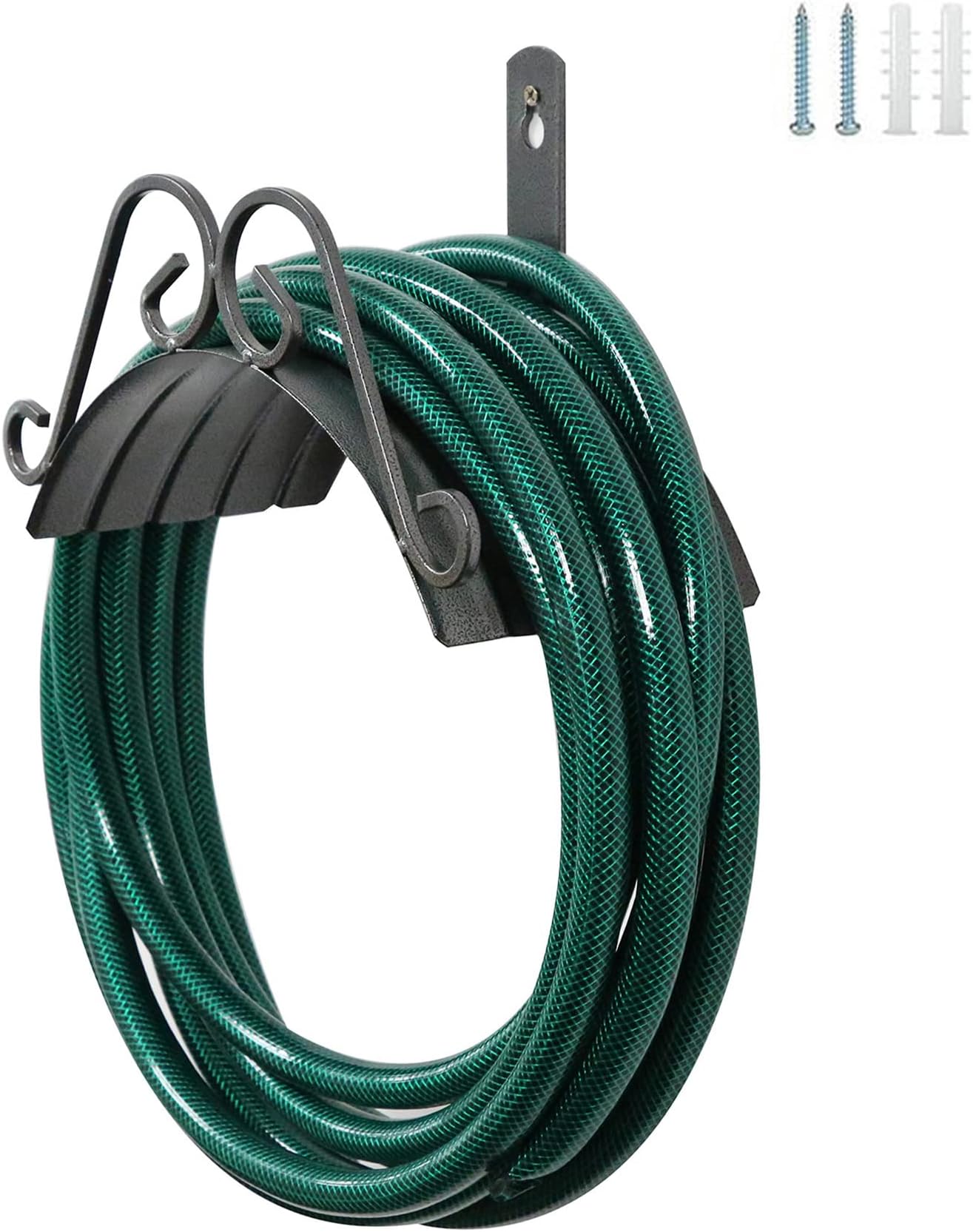 Amazon.com : Eastrans Wall Mount Garden Hose Holder, Heavy Duty Water ...