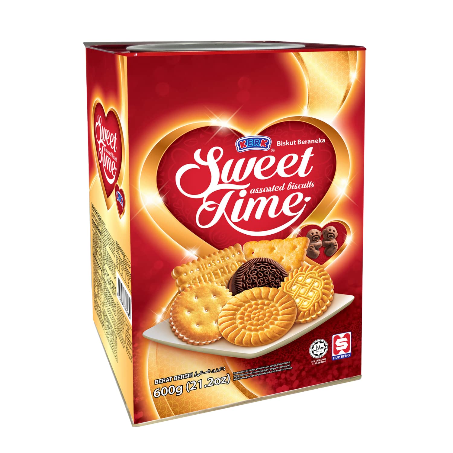 Amazon.com: Kerk Sweet Time Assorted Gourmet Biscuits 24.7 Ounce Gift ...