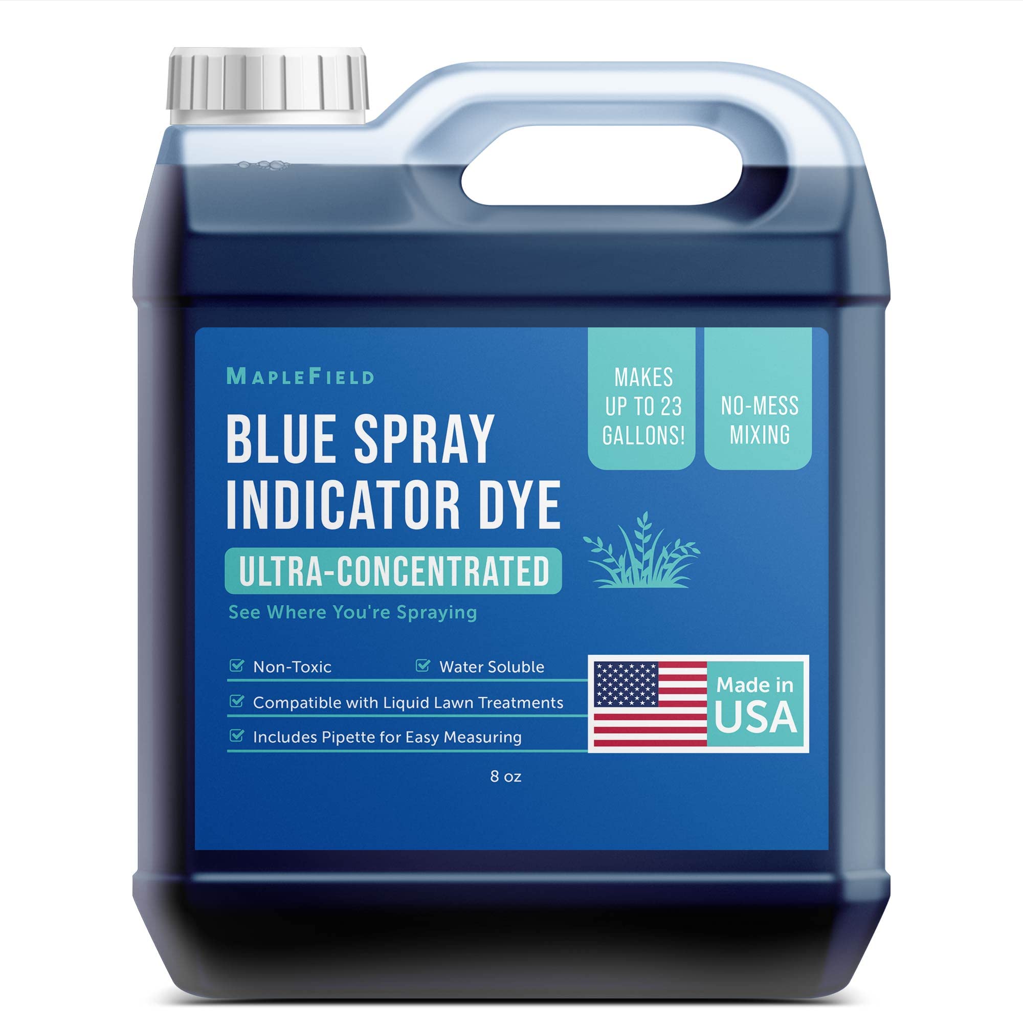 Buy Blue Spray Pattern Indicator Dye for Lawn Spraying - Mark Where You ...