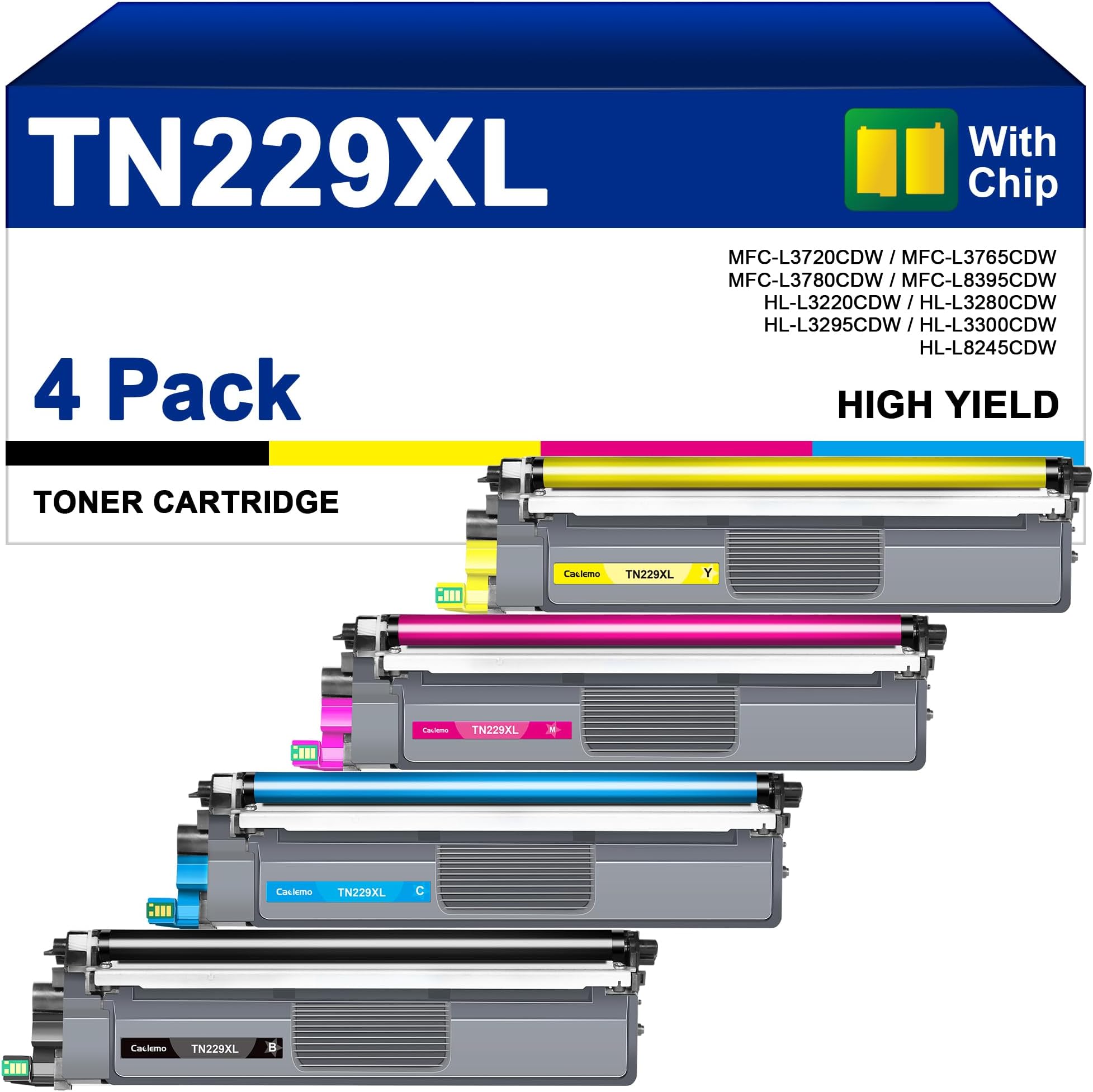Amazon.com: TN229XL TN229 Toner Cartridge for Brother TN 229 229XL TN ...