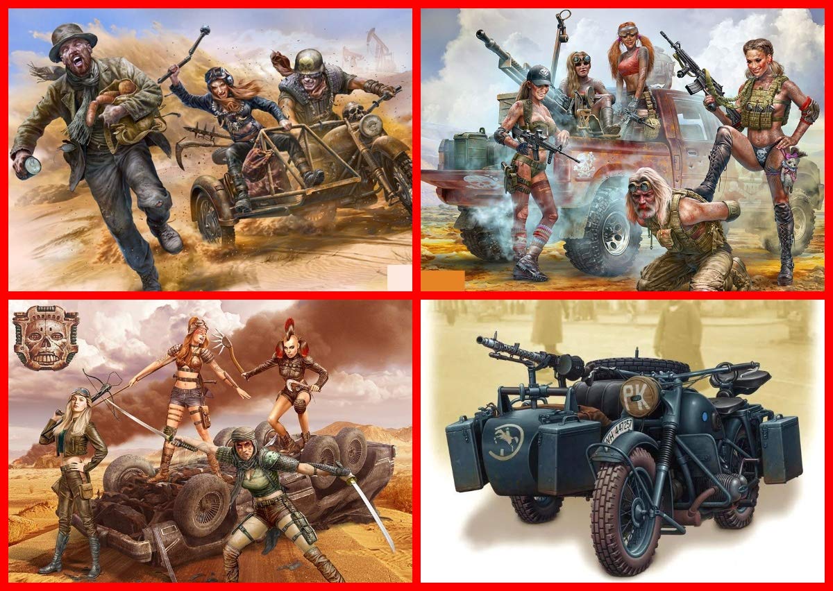 Buy Masterbox Bundle LOT of Skull Clan Desert Battle Series 4 Plastic ...