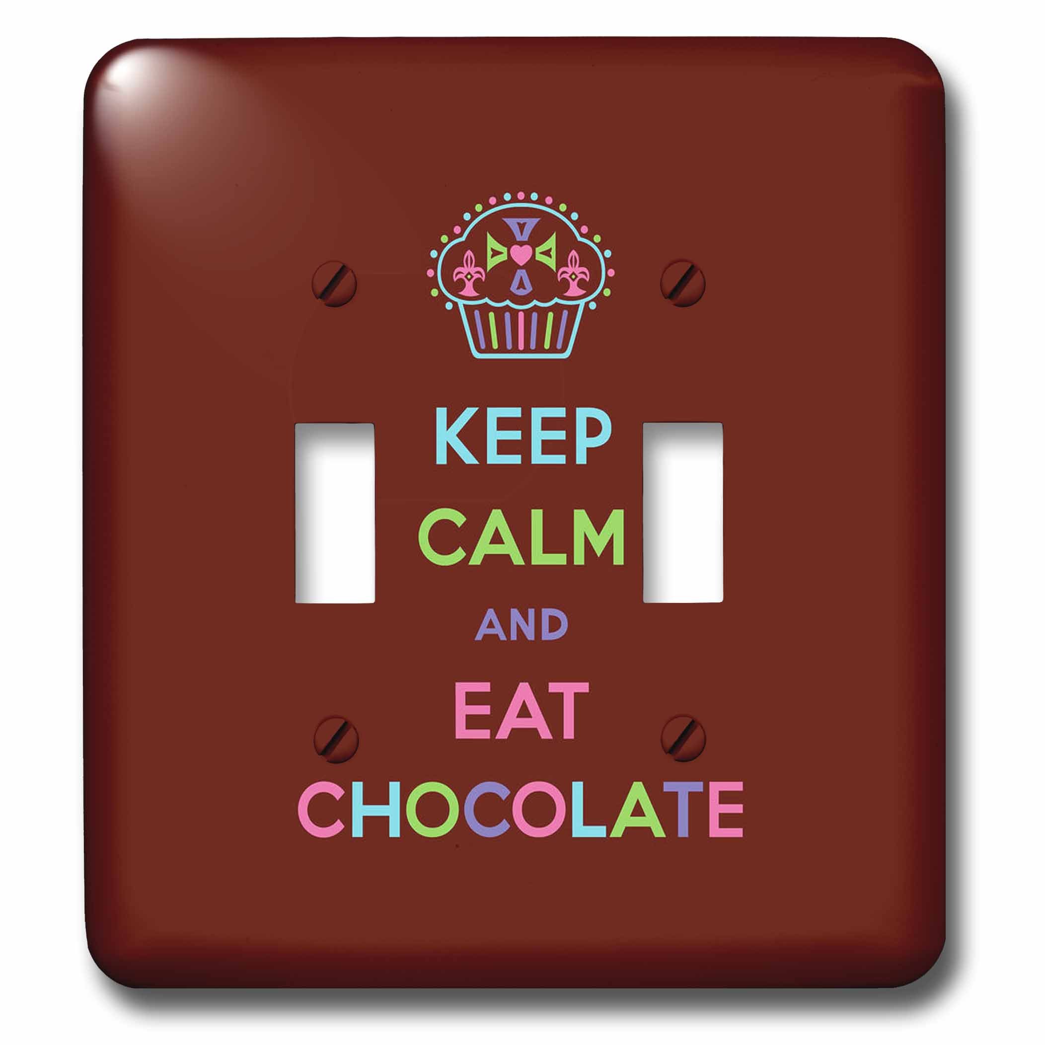 Keep Calm And Eat Chocolate Wallpaper