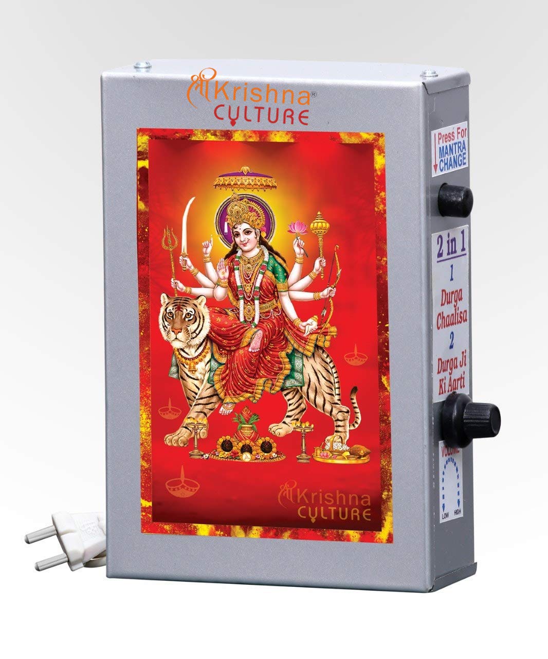 Buy Divine Mantra Box 2 in 1 Durga Chalisa and Durga Aarti Navaratre ...