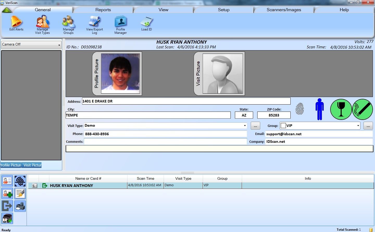 Buy IDWare Guest | Visitor Management Desktop Solution with M280 ID ...