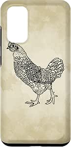 Amazon.com: Galaxy S20 Farm Animal Poultry Farmer Hen Farming Vintage ...